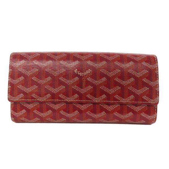 Goyard | Bags | Goyard Varenne Long Wallet With Coin Purse Coated ...